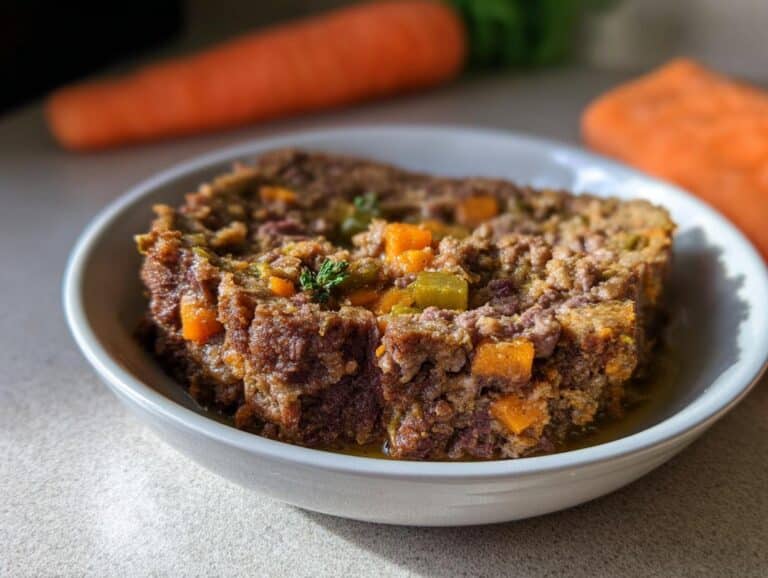 Amazing beef and vegetable roll for dog 1