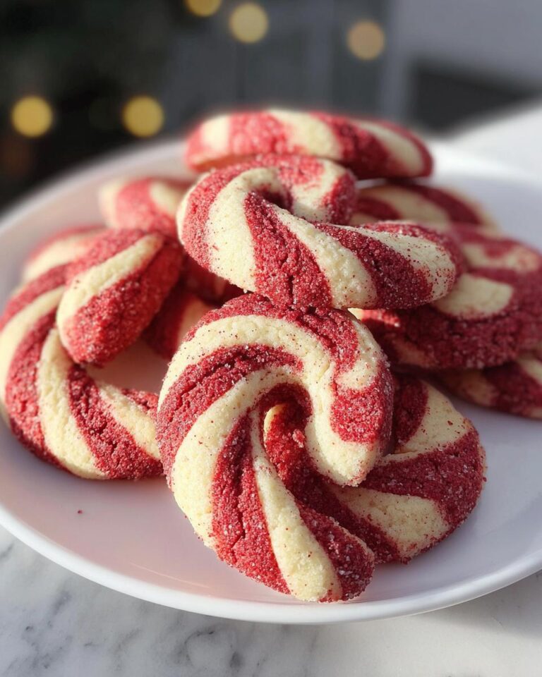 Stunning Beetroot Candy Cane Biscuits Recipe