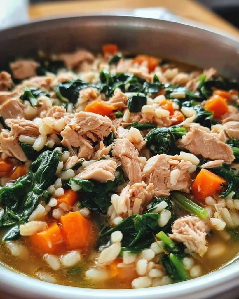 Amazing 30-Minute Tuna & Spinach Stew
